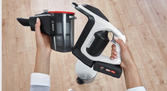 Aspirator vertical BOSCH Unlimited Gen2 Serie 8 BCS8224WA, 0.4l, 18V ...