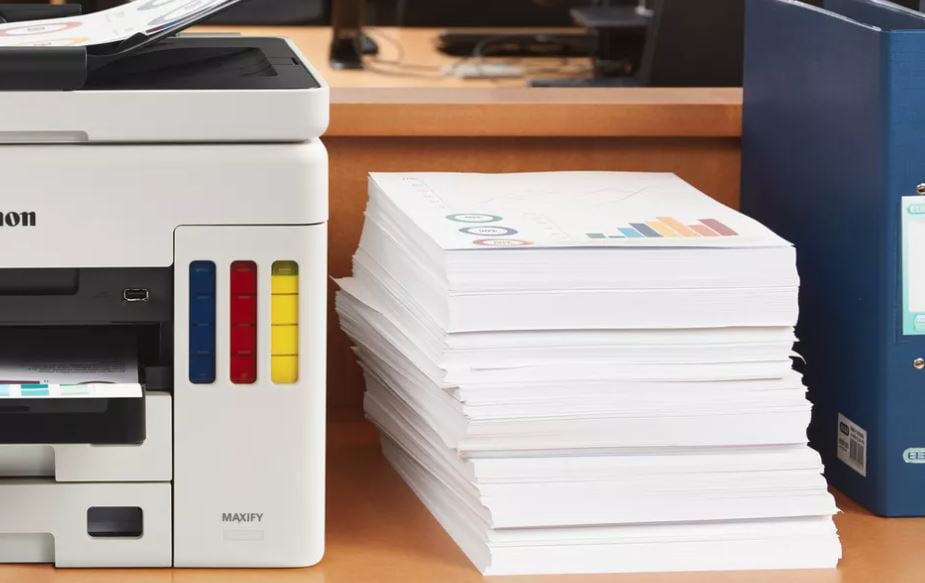 Multifunctional inkjet color CANON MAXIFY GX7040 CISS, A4, USB, Wi-Fi ...