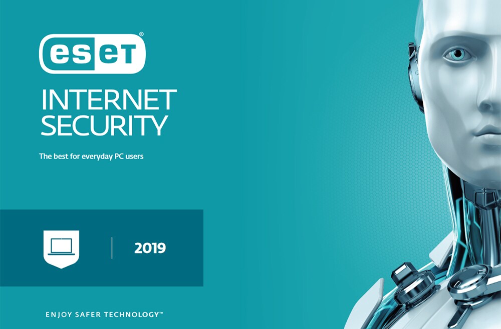 Antivirus ESET NOD32 Internet Security, 1PC + 1 PC Gratuit, Box