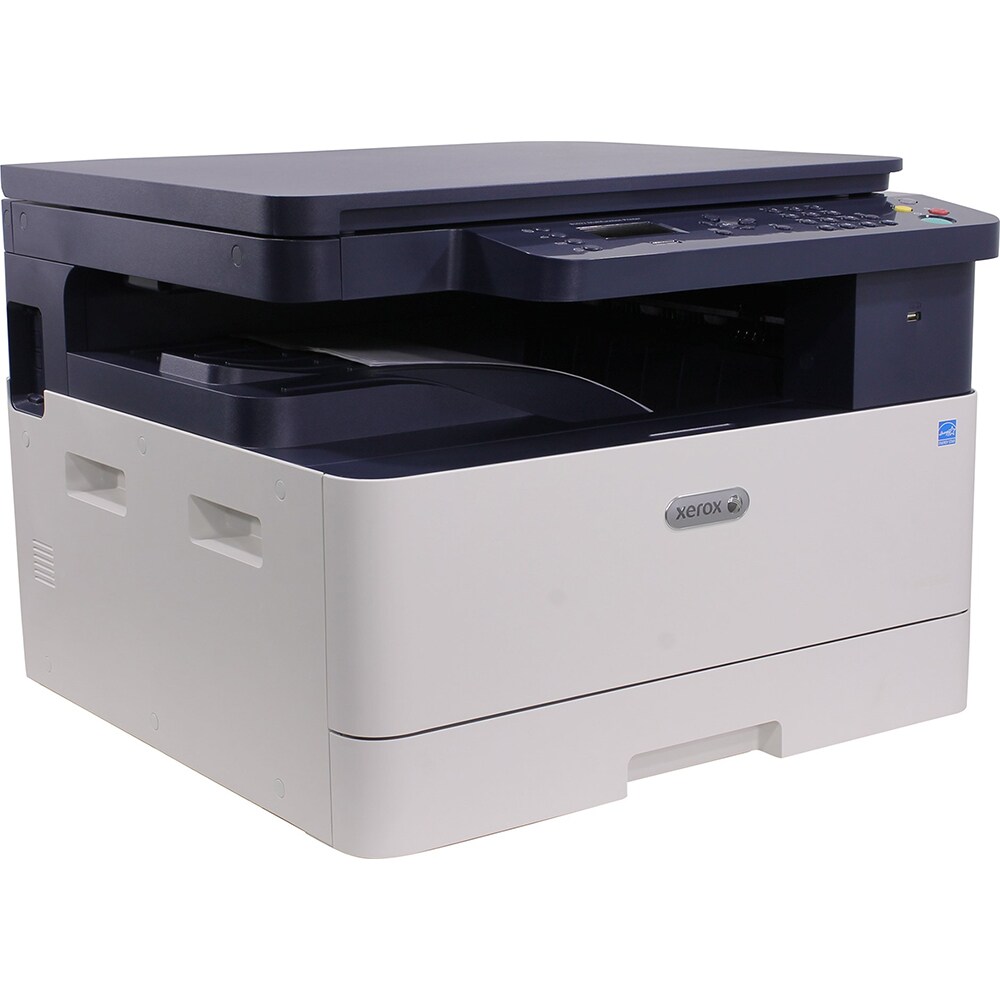 Multifunctionala XEROX WorkCentre B1022B, Laser, Monocrom, A3, Retea, alb