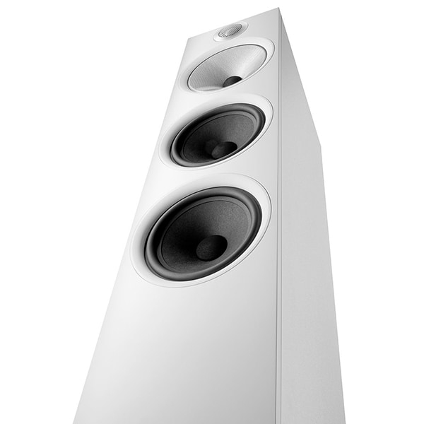 Boxe de podea BOWERS & WILKINS 603, 200W RMS, Hi-Fi, alb