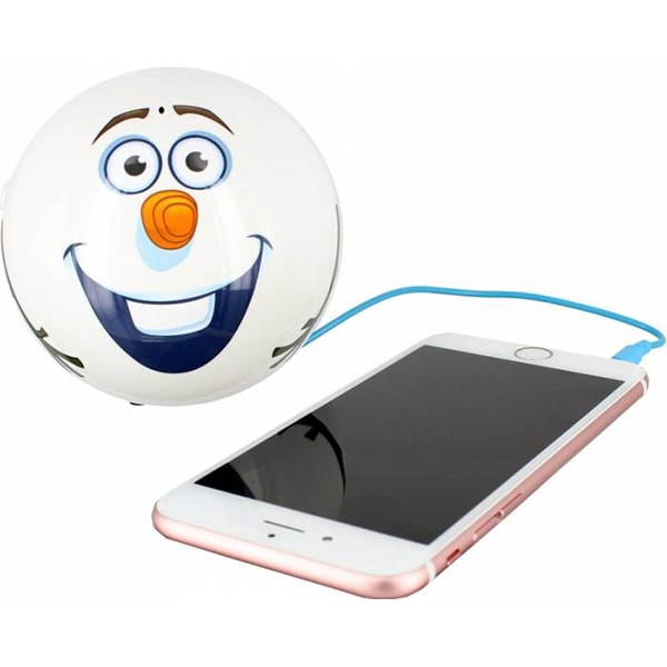 Boxa portabila Frozen Olaf 157502, Bluetooth, alb