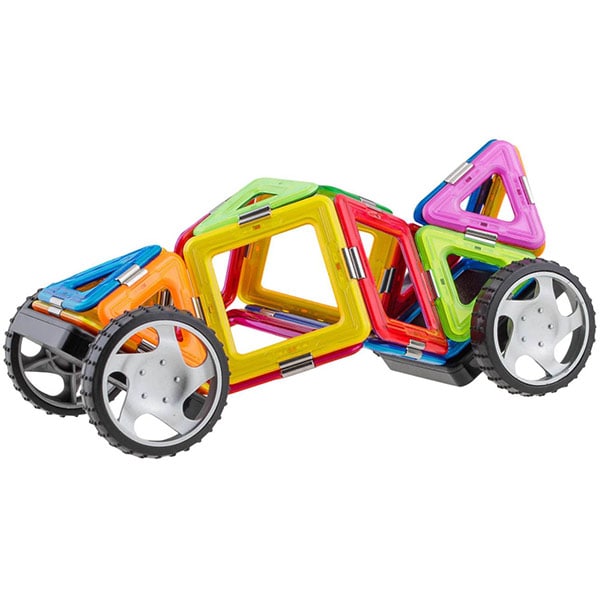 Joc constructie magnetic MAGSPACE Mini Karting, 3 ani +, 25 piese