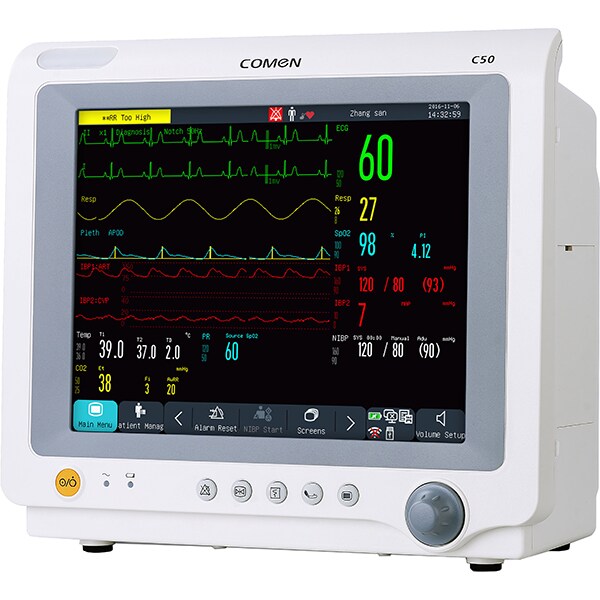 Monitor functii vitale COMEN C50, 10.4", Touch screen, alb
