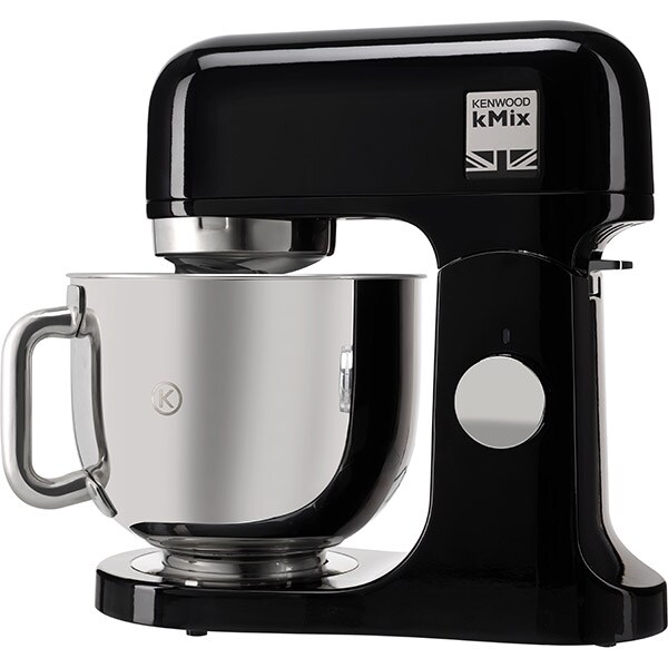 Robot de bucatarie KENWOOD kMiX KMX750AB, vas 5l, 1000W, 6 trepte viteza, negru-argintiu