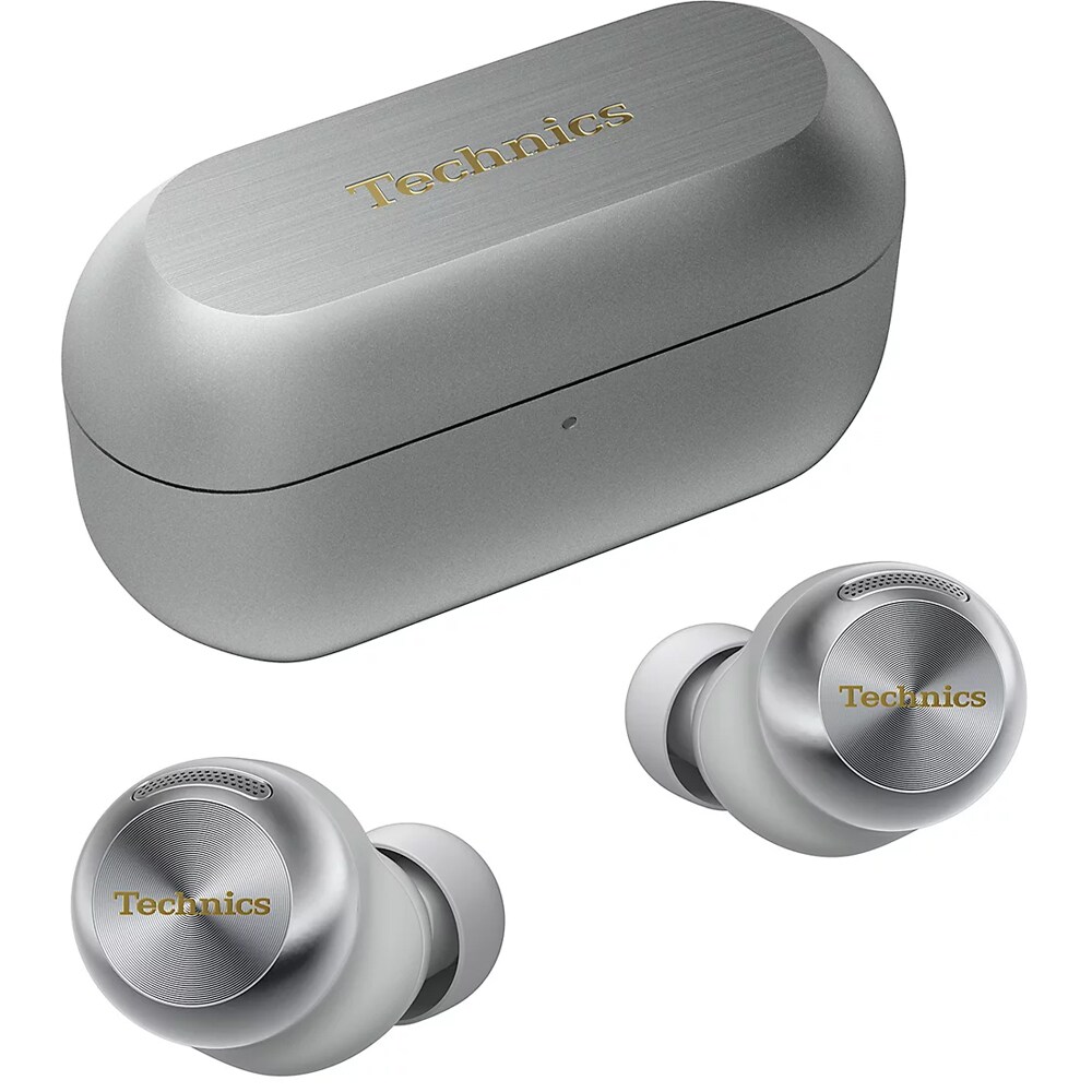 Casti TECHNICS EAH-AZ100E-S, True Wireless, Bluetooth, In-ear, Microfon ...