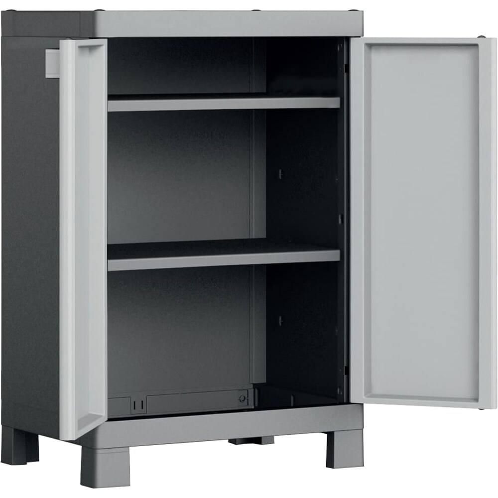 Dulap depozitare gradina KETER High Logico 2, compozit plastic, 65 x 45 ...