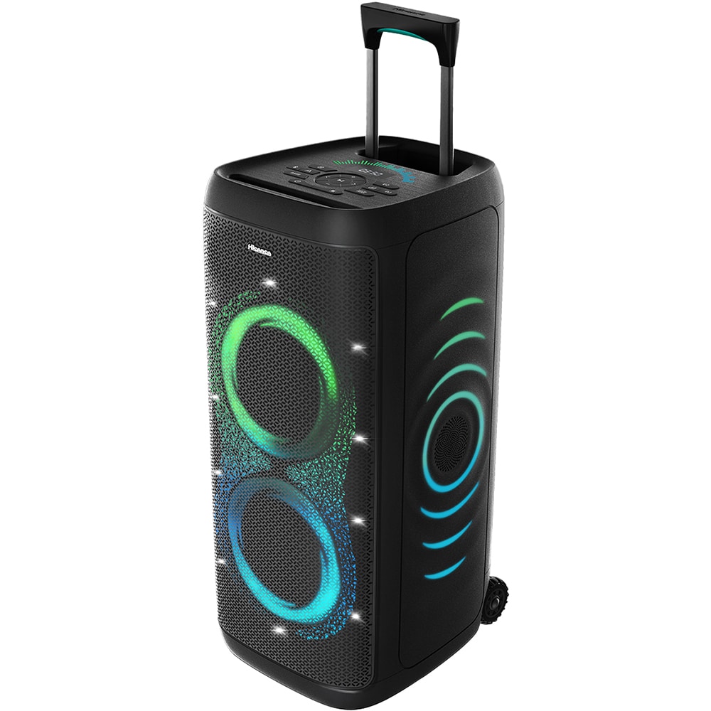 Boxa portabila HISENSE Party Thunder, 620W, Bluetooth, negru