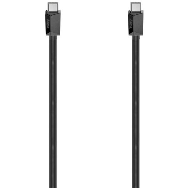 Cablu USB-C 3.2 Gen 1 HAMA 200649, 1.5m, negru