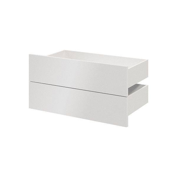 Sertar exterior, 45 x 75 cm, alb, set 2 bucati GoodHome Atomia