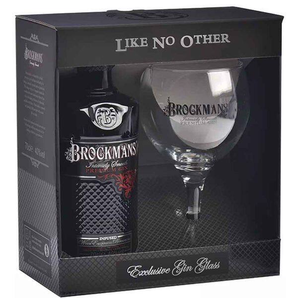 Set Gin Brockmans, 0.7L + pahar