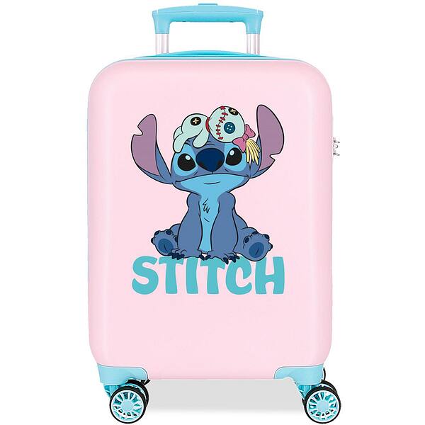 Troler copii DISNEY Stitch In The World, 50 cm, roz