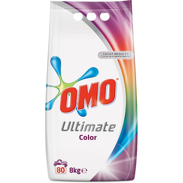 Detergent automat OMO Ultimate Color, 8 kg, 80 spalari