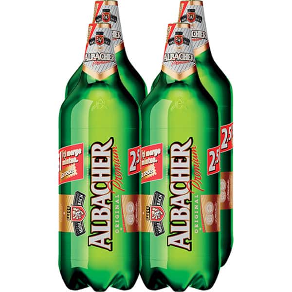 Bere blonda ALBACHER bax 2.5L x 4 sticle