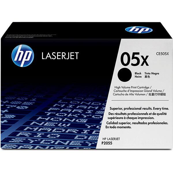 Toner original HP 05X (CE505X), negru