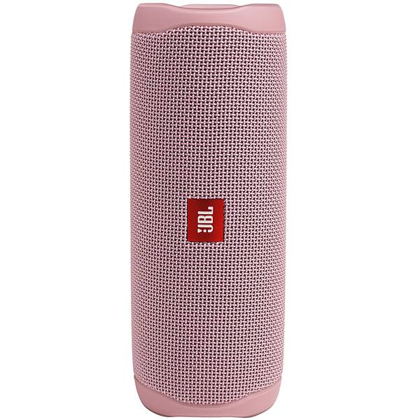 Boxa portabila JBL Flip 5, Bluetooth, PartyBoost, Waterproof, roz