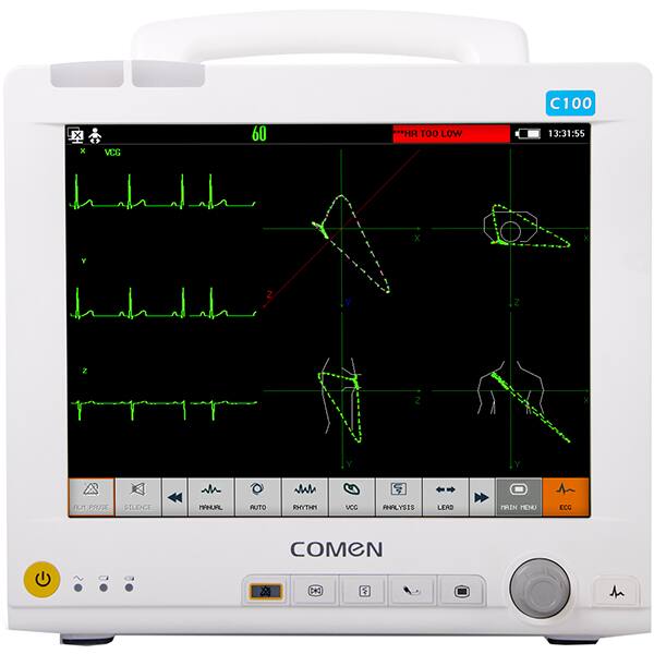 Monitor functii vitale COMEN C100, 12.1", Touch screen, alb