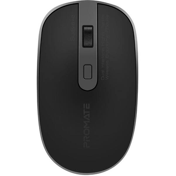 Mouse Wireless PROMATE Suave-2, 1600 dpi, negru