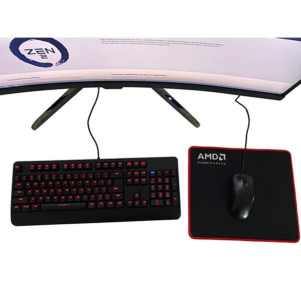 Mouse Pad AMD ULV, negru