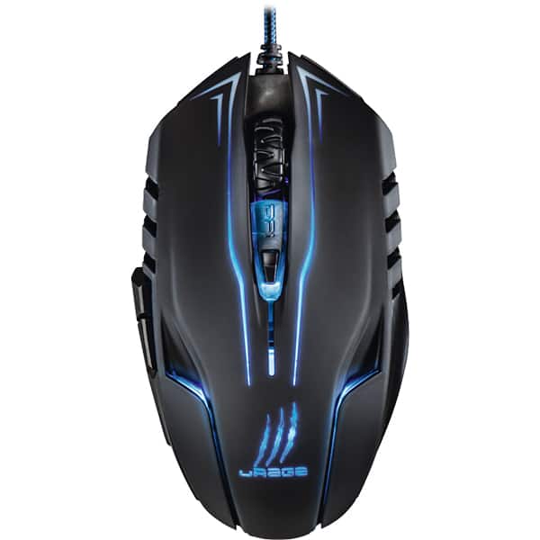 Mouse Gaming HAMA uRage Reaper ESS, 2400 dpi, negru