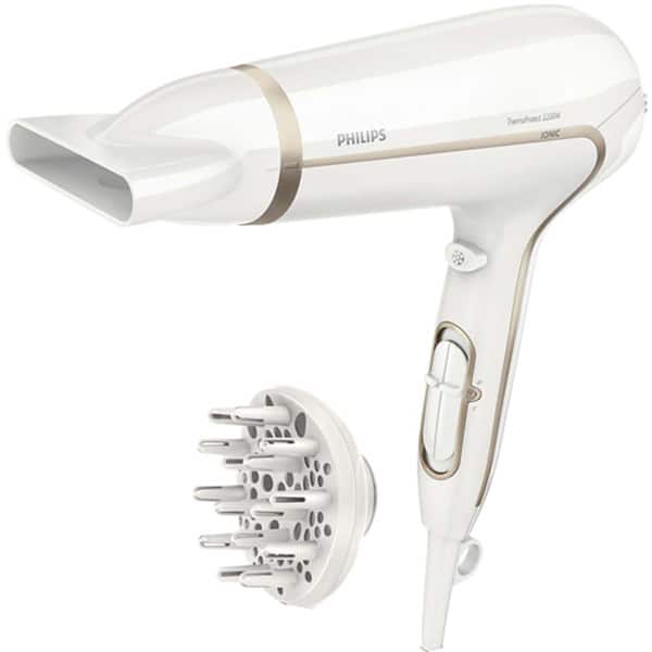 Uscator de par PHILIPS ThermoProtect Ionic HP8232/00, 2200W, 6 viteze ...