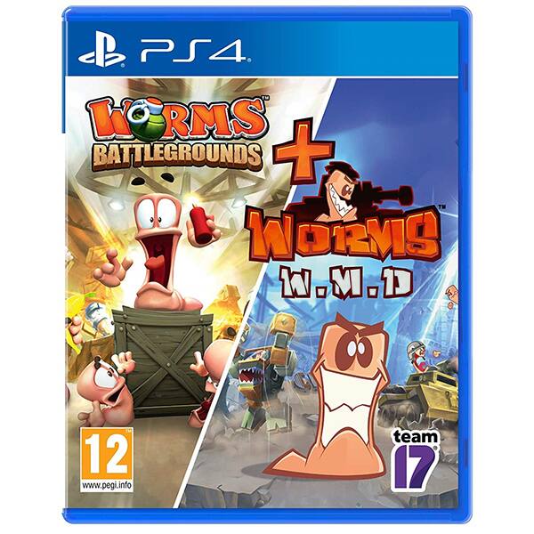 Worms Battlegrounds + Worms: WMD (Dual Pack) PS4