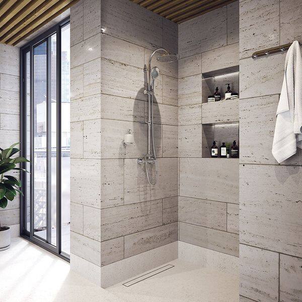 Sistem dus FERRO Algeo NP71-BAG7U, 3 functii, argintiu