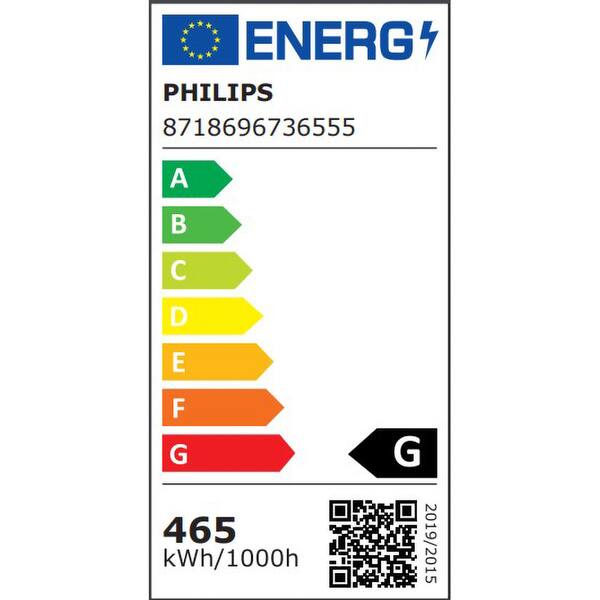 Bec halogen PHILIPS MASTER HPI PLUS, E40, 450W, 32500lm, lumina neutra