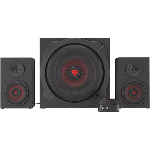 Boxe gaming GENESIS Helium 610BT, 2.1, 60W, Bluetooth, negru