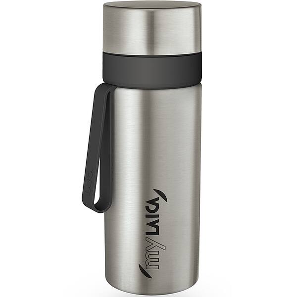 Termos filtrant LAICA BRK80A01, 0.6l, argintiu-negru