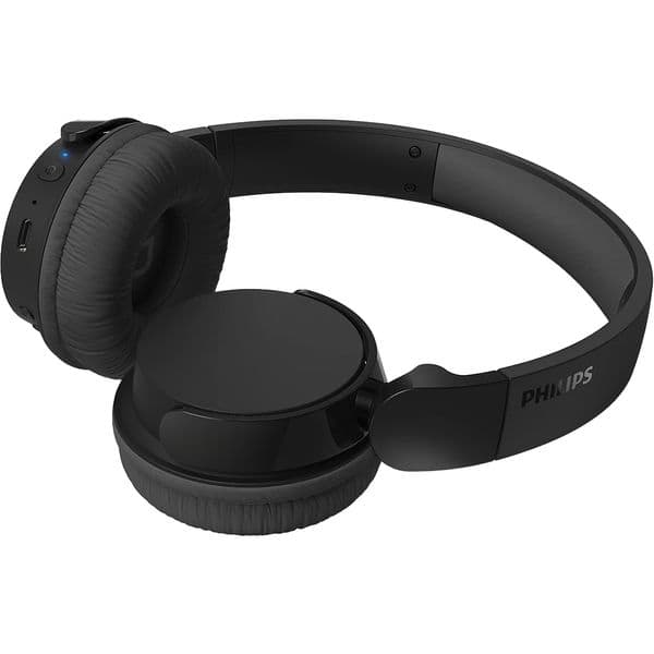 Casti PHILIPS TAH3209BK/00, Bluetooth, On-Ear, Microfon, negru