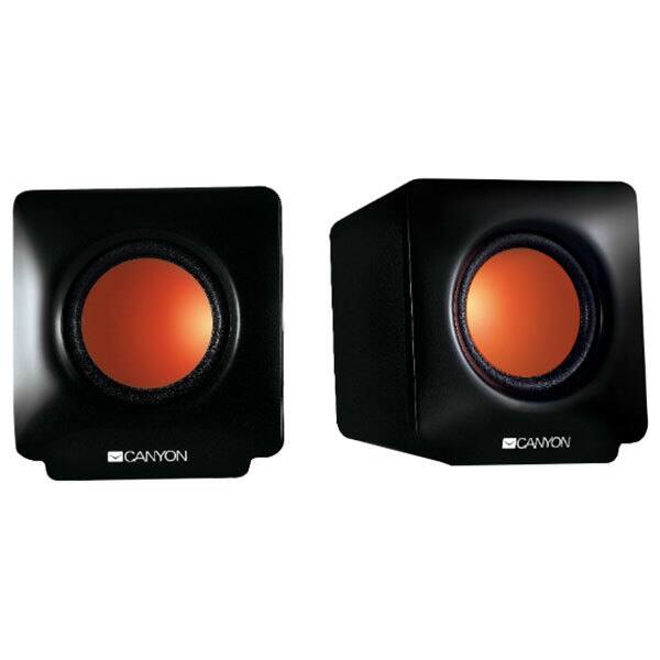 Boxe CANYON CNE-CSP201, 2.0, 6W, negru