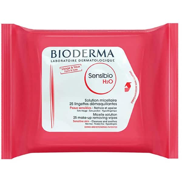 Servetele demachiante BIODERMA Sensibio H2O, 25buc