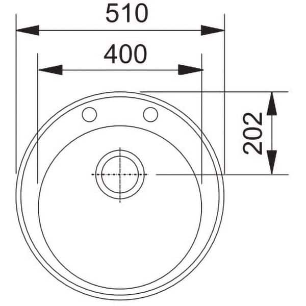 Pachet chiuveta FRANKE ROG 610, 1 cuva, granit + baterie Pola, negru