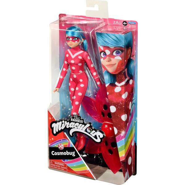 Papusa MIRACULOUS Cosmobug MLB50017O, 30cm, 4 ani+, multicolor