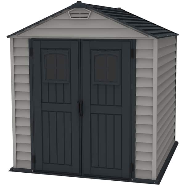 Casuta de gradina DURAMAX Storemax Plus, rasina, 210.6 x 210.6 x 231 cm ...