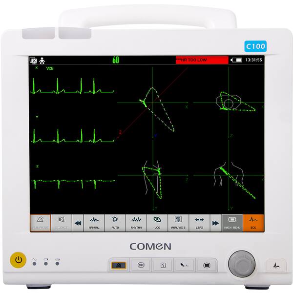 Monitor functii vitale COMEN C100, 12.1", Touch screen, Acumulator Li ...