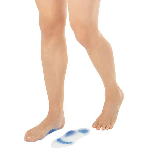 Talpi de silicon pe toata lungimea piciorului VIZOR 310-LUX, marimea L, alb