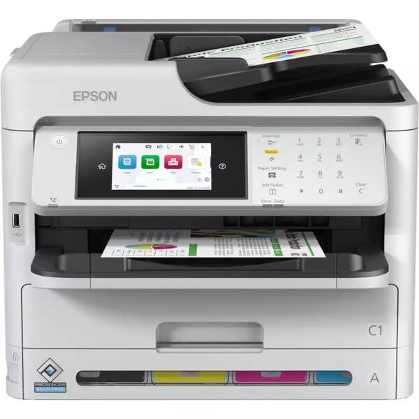 Multifunctional inkjet color EPSON WF-C5890DWF, A4, USB, Wi-Fi, Fax