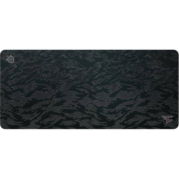 Mouse Pad Gaming STEELSERIES Qck Heavy XXL Faze Clan Edition, negru