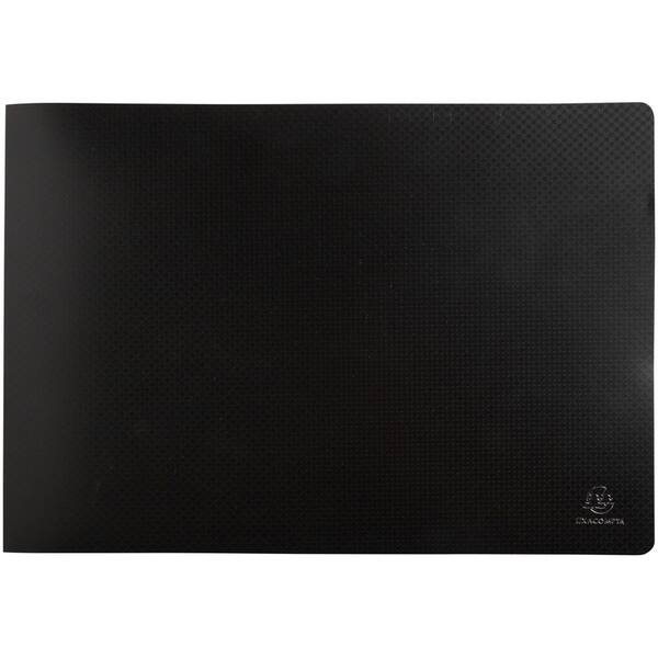 Mapa prezentare documenente FLAKEN Exacompta, plastic, 20 file, negru