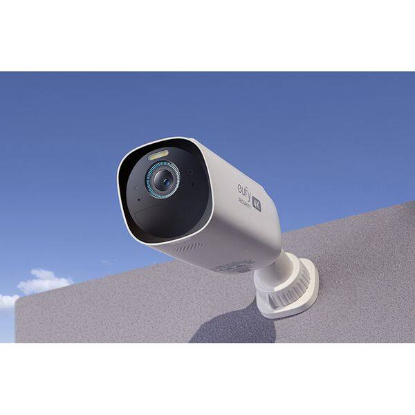 Camera IP Wireless exterior eufyCam S330, 4K UltraHD, IR, Night Vision, alb