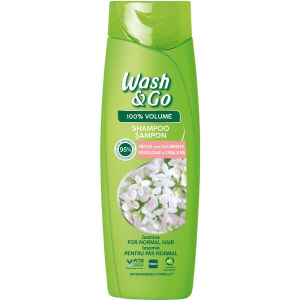 Sampon WASH&GO Jasmine, 360ml