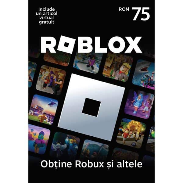 Credit electronic Roblox 75 LEI