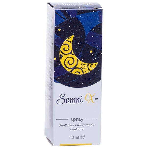 Supliment alimentar Spray Somnix, 20 ml, NATURPHARMA