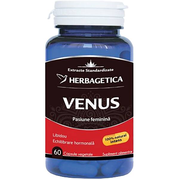 Supliment Venus, 60 capsule, HERBAGETICA