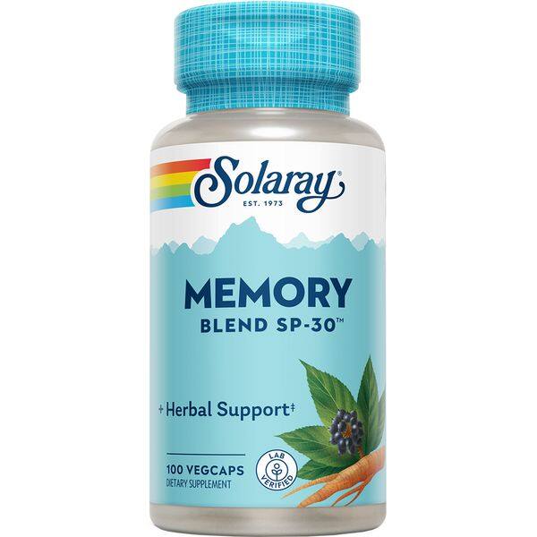 Supliment alimentar Memory Blend SP-30 Solaray, 100 capsule vegetale, SECOM