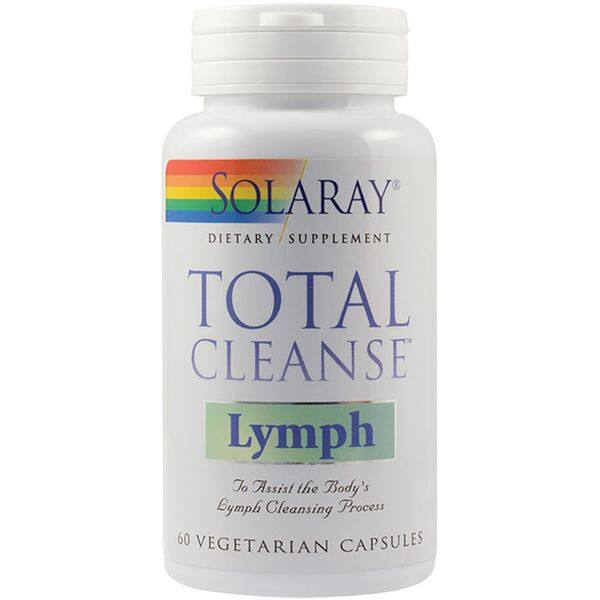 Supliment alimentar Total Cleanse Lymph Solaray, 60 capsule vegetale, SECOM