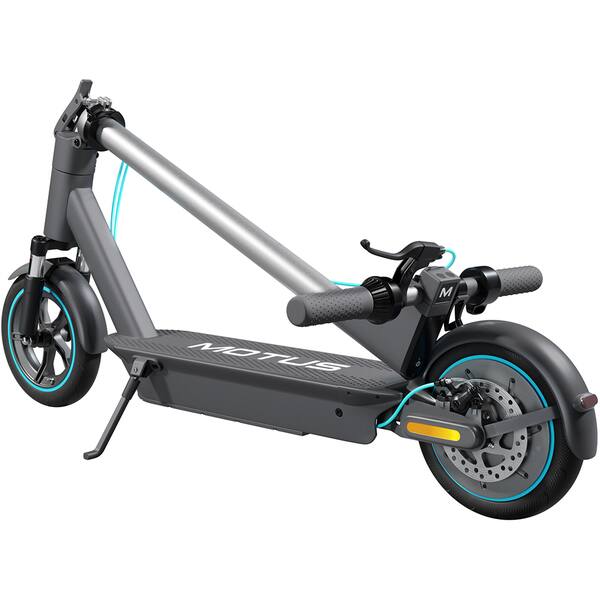 Trotineta electrica MOTUS Scooty 10 Plus 2022, 10 inch, pliabila, negru
