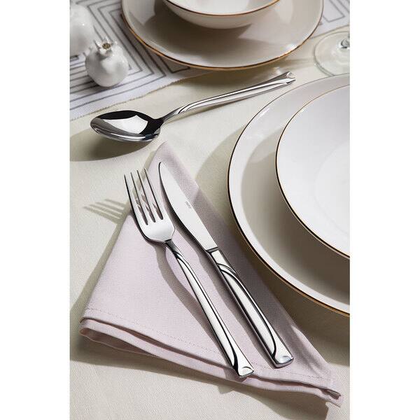 Set tacamuri NEHIR Fiesta, 36 piese, inox, argintiu